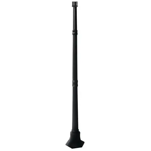 Classy Caps LPB59 Black Aluminum Lamp Post Base Buy Now