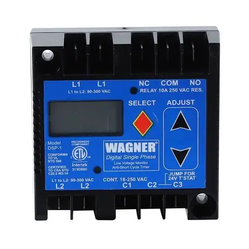 Diversitech DSP-1 Digital 1-Phase Line Voltage Monitor Motor Protector ...