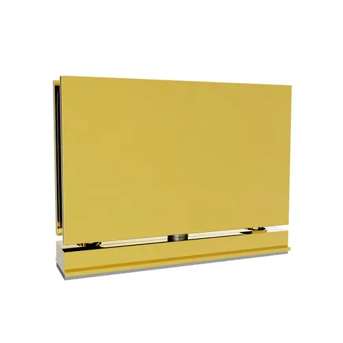 Brixwell H-PIVGTEFS-PB Adjustable Free Swinging Glass To Header Mount ...