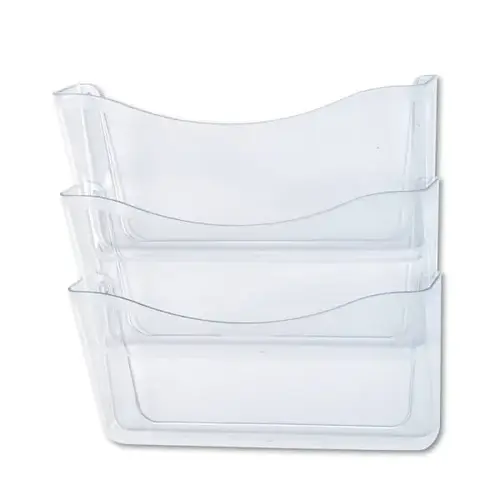 Rubbermaid 65976ROS Unbreakable Wall Files 3 Sections A4/Letter Size ...