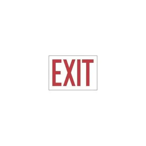 Brady 41053 7 X 10" Aluminum "Exit" Sign Buy Now