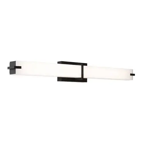 AFX MLRV3805LAJD1BK Miller 36" LED Vanity Fixture, 2500 Lumens, 3 Cct ...