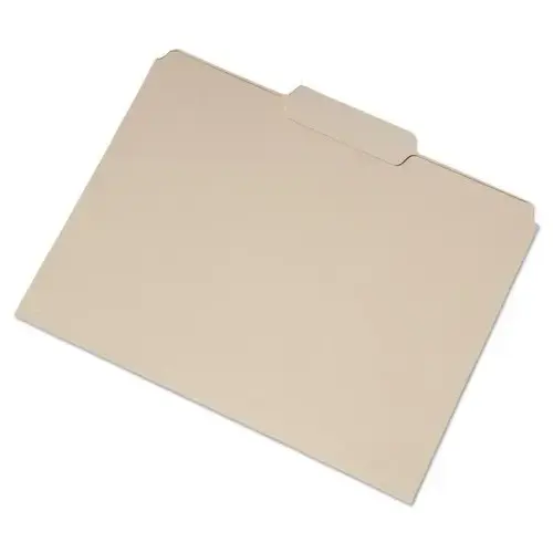 SKILCRAFT 7530016458096 SKILCRAFT Single Tab File Folders 1/3-Cut ...