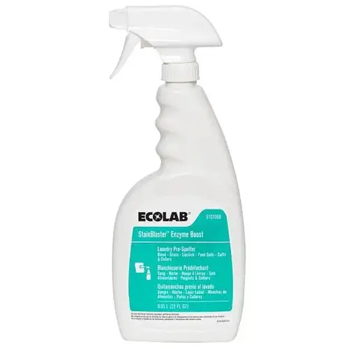ECOLAB 6101068 Stainblaster Enzyme Boost Spray For Linen Yellow - pack ...