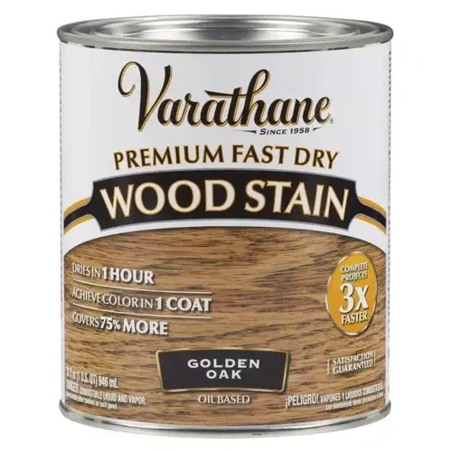 Rust-Oleum 262003 Varathane Golden Oak Fast Dry Wood Stain - pack of 2 ...