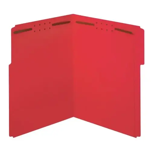 Office Depot OM04209/OD22740 Red Fastener File Folder - pack of 50 Buy Now