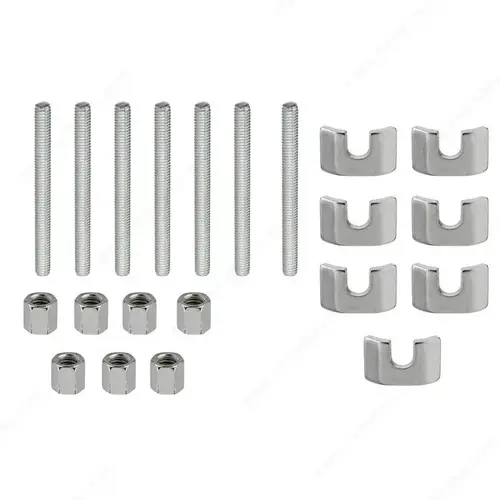 Richelieu Hardware 435515028 Steel Fixation Hardware Kit for Steel Bed ...