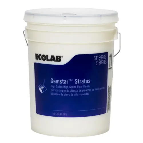 Gemstar 6189963 Gemstar Stratus Floor Finish 5 GAL Burnishing RTU 25% ...