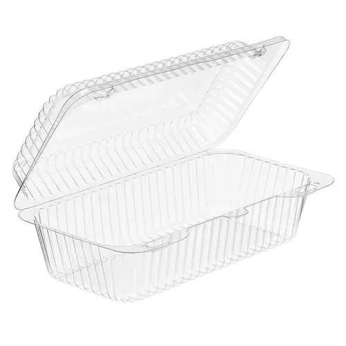 ESSENTIALS SLP18D Essentials SureLock Cookie Hinged Container With Dome ...
