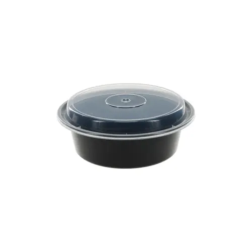 Pactiv Corporation NC729B Take-Out Container Base & Lid Combo With Dome ...