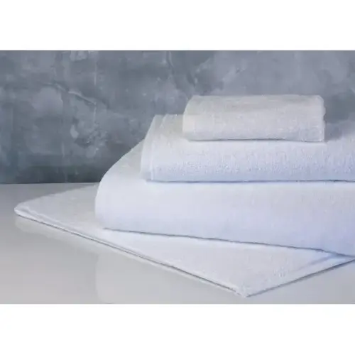 1888 Mills S120-U-WHT-1-7000 Freedom Borderless Terry Bath Sheet - pack ...