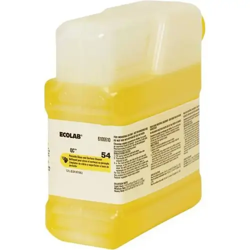 ECOLAB 6100610 1-1/3 L. Qc Peroxide Glass And Surface All-Purpose ...