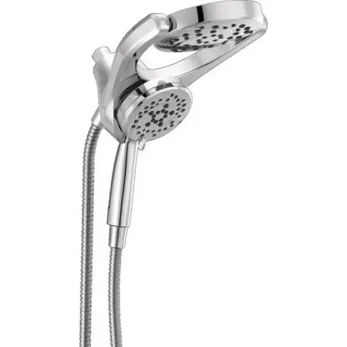 Delta 75699 Hydrorain 4-Setting Two-In-One Shower Head In Chrome Buy Now