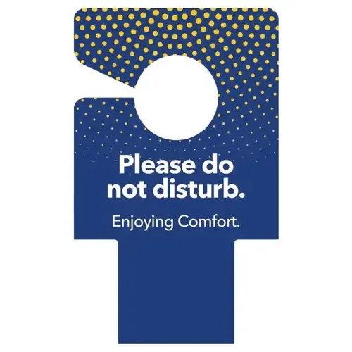 Comfort DND-EL-COM-1812 Electronic Do Not Disturb Door Tag - pack of ...
