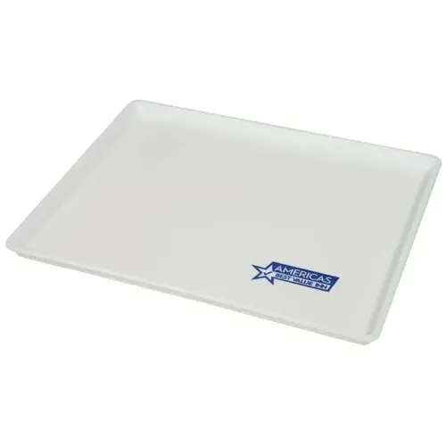 Hapco R3011ABVI White Rectangular Tray Square Corners And Blue Abvi ...
