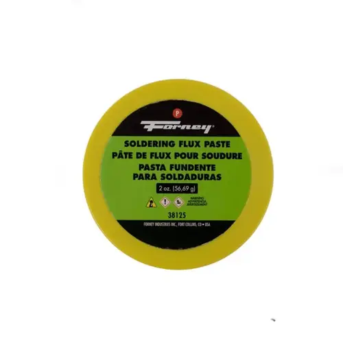 Forney 38125 Soldering and Tinning Paste Flux 1.7 oz Lead-Free Zinc ...