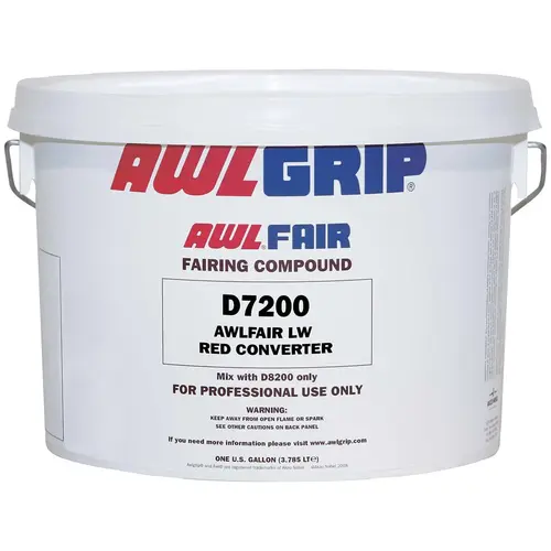 AWLGRIP OD7200/1QTUS Awl-Fair Fairing Compound Converter, Quart ...