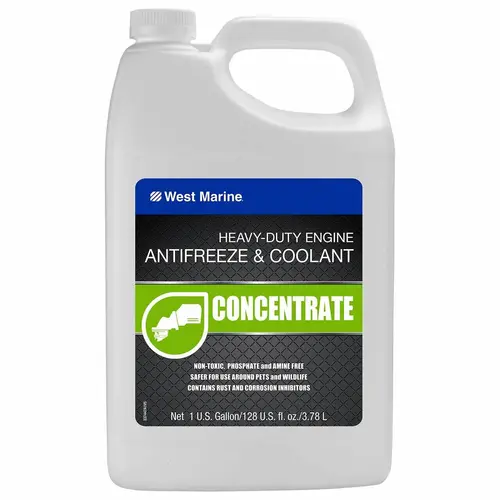 WEST MARINE 337447 Engine Antifreeze & Coolant, Gallon Light Green Buy Now