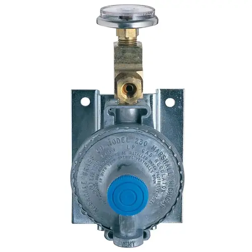 Trident Marine 1211-1401 Single-Stage Bulkhead-Mount LPG Regulator Buy Now
