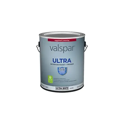 Valspar 8110694002-1A Valspar Ultra Interior Paint Eggshell Ultra White ...