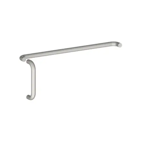 Hager 155D 36 IN US10 36" Door Pulls, Push and Pull Plates Satin Bronze ...