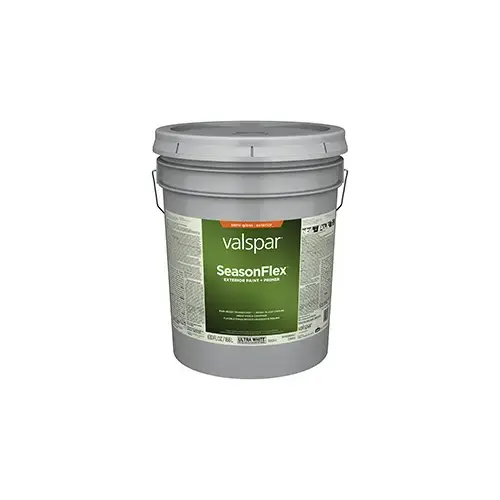 Valspar 8115527003-4 Valspar Seasonflex Exterior Paint Semi-Gloss Ultra ...