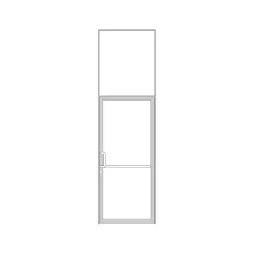 CRL-U.S. Aluminum FR61811 Custom Sized Clear Anodized Series 450 ...