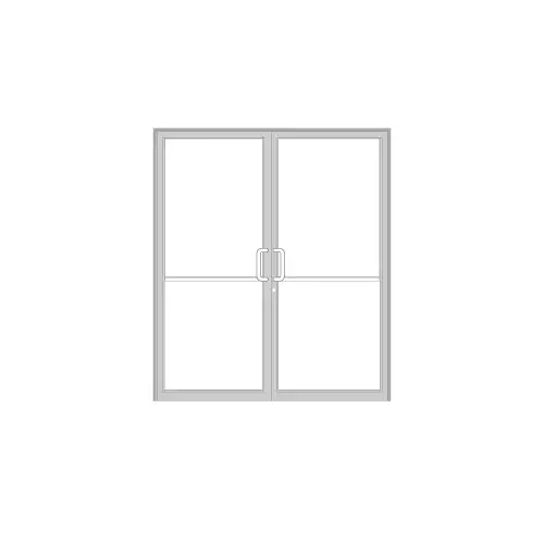 CRL-U.S. Aluminum FR92811 Custom Size Clear Anodized Class 1 Series 451 ...