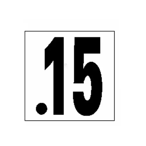 Custom Mosaics DM52-401 5in Non-skid Metric .15 Depth Marker Buy Now