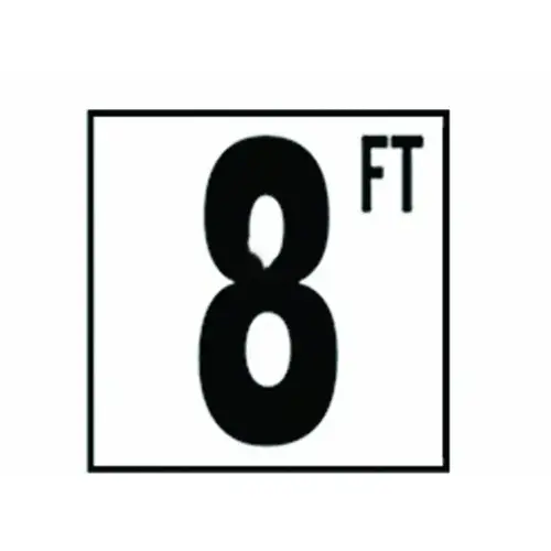 Custom Mosaics DM52-2080 5in Non-skid 8 Ft Depth Marker Buy Now