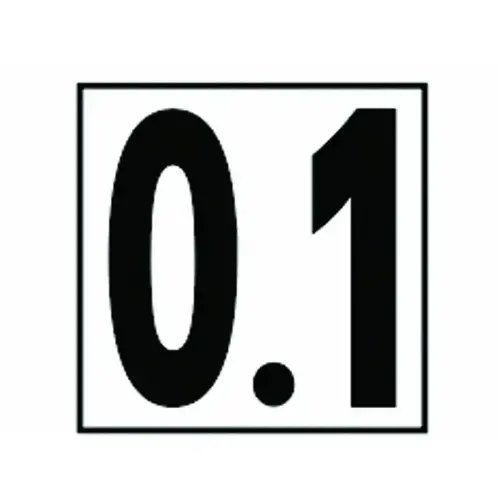 Custom Mosaics DM52-409 5in Non-skid Metric 0.1 Depth Marker Buy Now