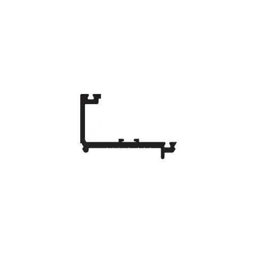 CRL-U.S. Aluminum PC95299 Perimeter Pressure Bar with Weatherseal and ...