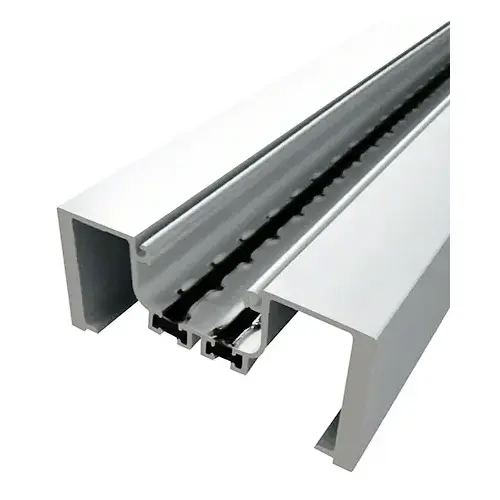 CRL-U.S. Aluminum 45XVB52 White KYNAR Paint Open Back Heavy Wall ...