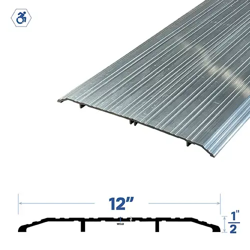Brixwell 31256MA-LA-48 48" Threshold (12" by 1/2") Mill Aluminum4 Buy Now